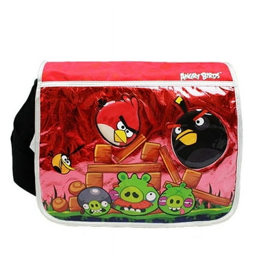 Red Angry Birds Messenger Bag - School Bag - Walmart.com