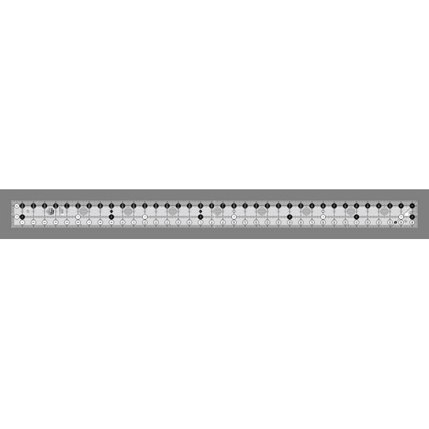 Creative Grids 2 1/2" x 36 1/2" Yardstick Rectangle Ruler - Walmart.com