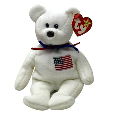 Ty Beanie Baby: Maple the Bear | Stuffed Animal | MWMT - Walmart.com