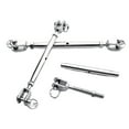 2pcs Durability Steel Turnbuckles Design for Easy Installation and ...