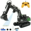 Top Race 15 Channel RC Excavator Construction Tractor with Metal Shovel ...