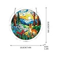 Acrylic Puzzle Pendant Sunshade, Window Hanging Decorative Plate ...