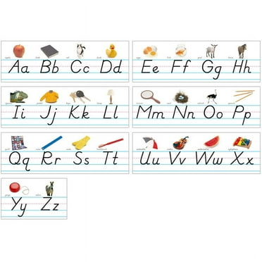 North Star Teacher Resources Black Modern Manuscript Alphabet Line ...