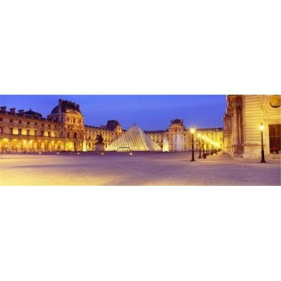 Louvre Museum Poster