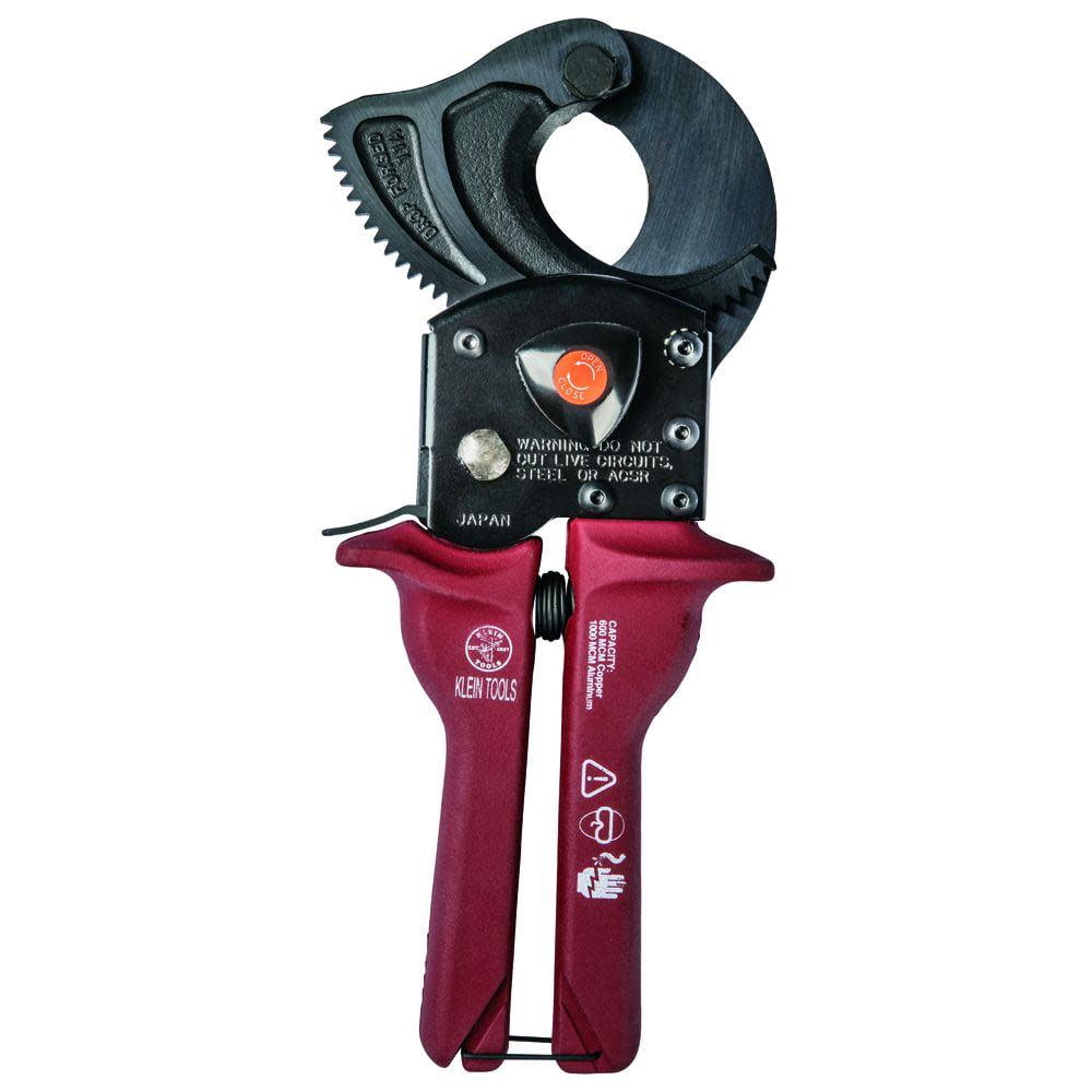 Klein Tools 63601 Compact Ratcheting Cable Cutter - Walmart.com