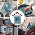 Blue Octopus Coastal 1 Pack Kitchen Towel, Water Absorbent Dish Towel ...