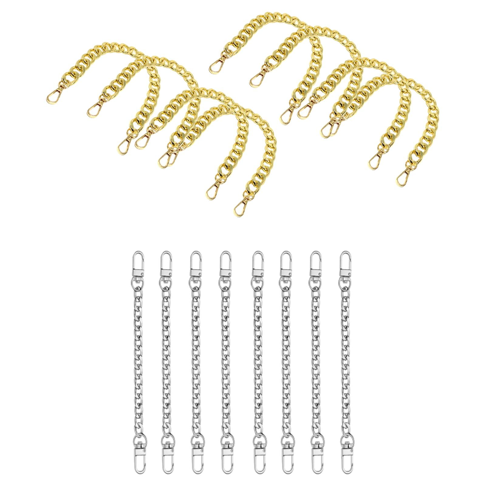 16 Pieces Metal Purse Chain Strap Tote Bag Strap Extender for Bag ...