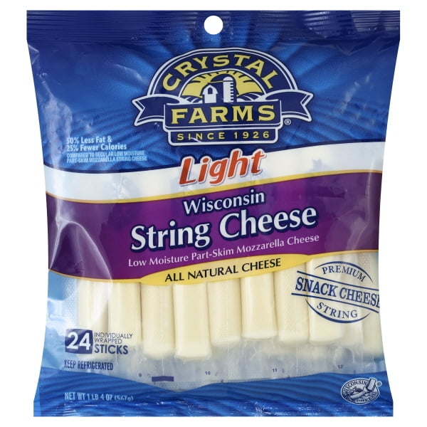 Crystal Farms Light String Cheese Nutrition Facts | Besto Blog