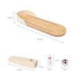 Happon 1 Mini Bowling Set Table Top Bowling Game Wooden Tabletop ...