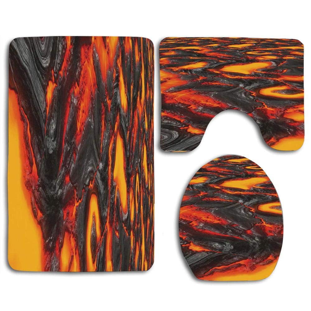 XDDJA Volcano large Molten Lava Vibrant Colored Hot Flowing Magma ...