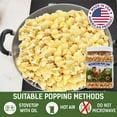 Princeton Popcorn Mushroom Hulless ESF27 Popcorn Kernels - Easy-Eating ...