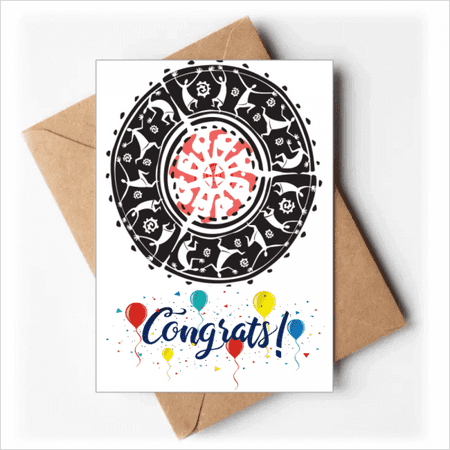 Celebrate Mexican Outline Mexico Totems Wedding Cards Congratulations ...