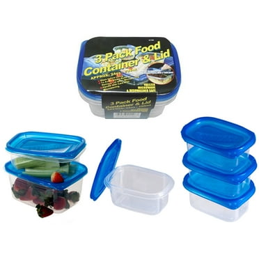 Arrow Plastic Stor-Keeper Freezer Storage Containers - 1.5 Pint Set Of ...