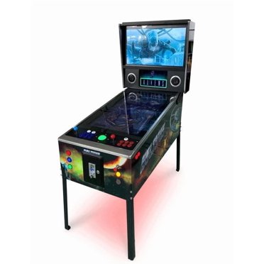 Arcade1Up Williams Bally Pinball Retro Home Arcade Machine, 4 Games, 17 ...