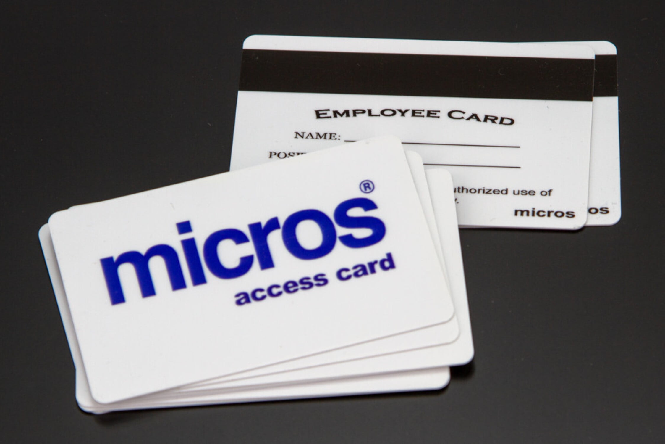 Micros POS - Magnetic Swipe Employee ID Cards (10 Pack) - NEW - Walmart.com