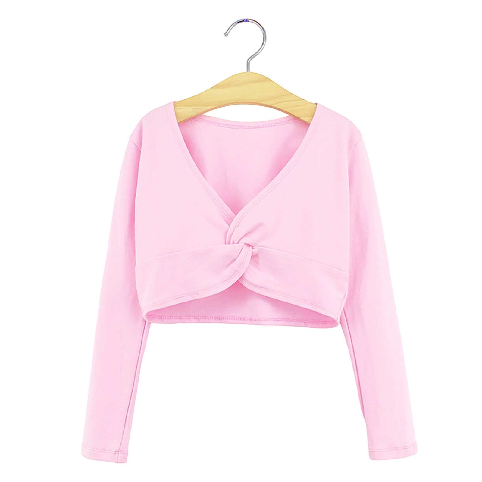 Click here for Enjocho Cotton Ballet Cardigan For Girls - Long Sl... prices