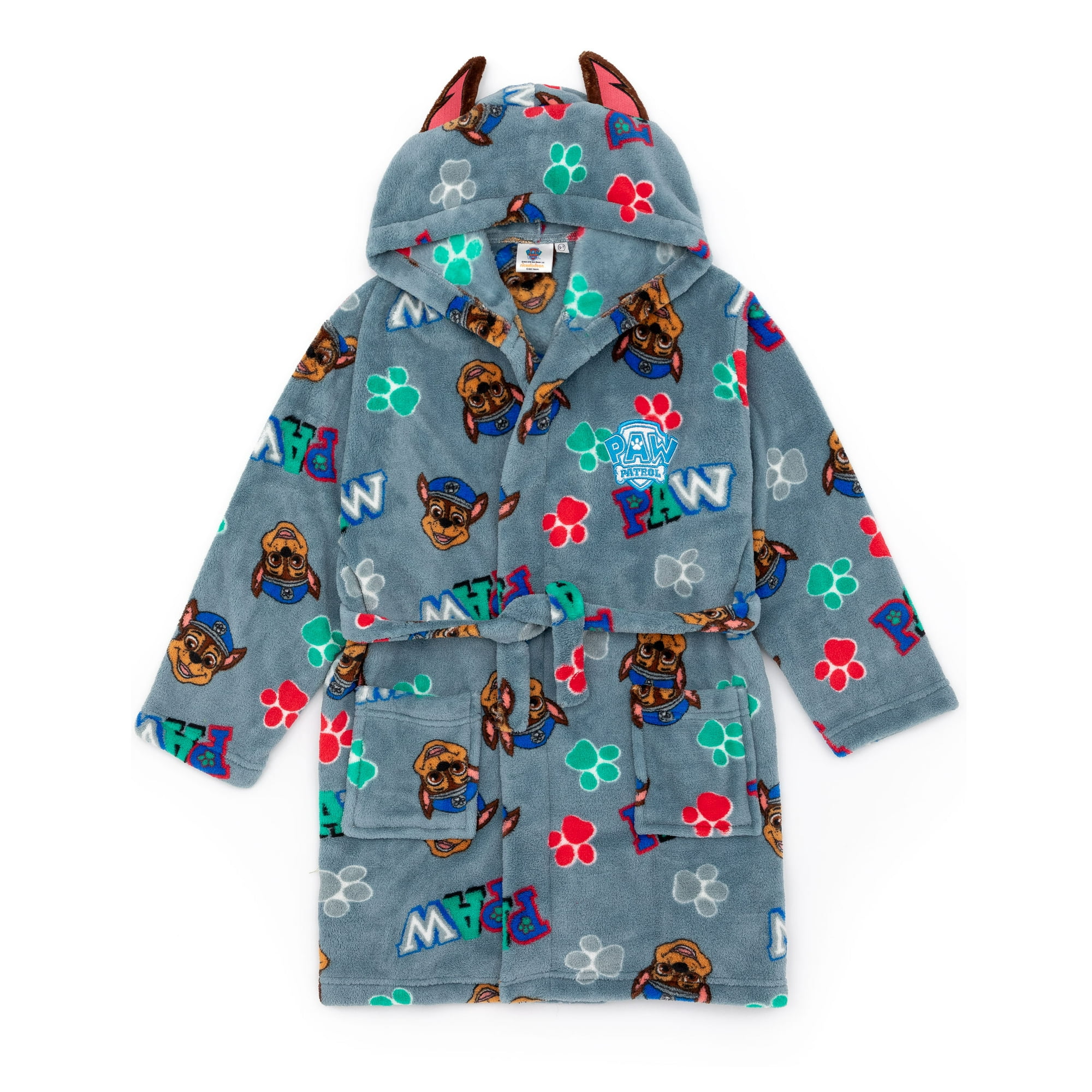 Click here for Paw Patrol Boys Blue Hooded Bathrobe prices