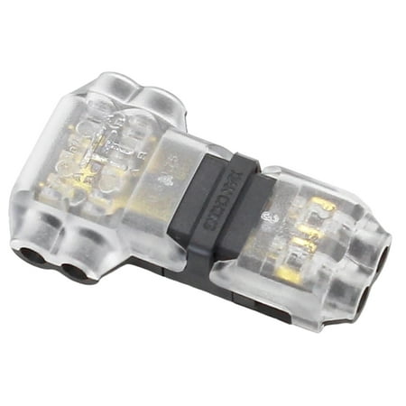 juguse Universal Plastic 2-way Wire Connector Portable T Crimp Terminal ...