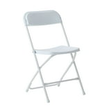 Heavy Duty Bulk Foldable Plastic Chairs - 10 Pack, 650LB Capacity ...