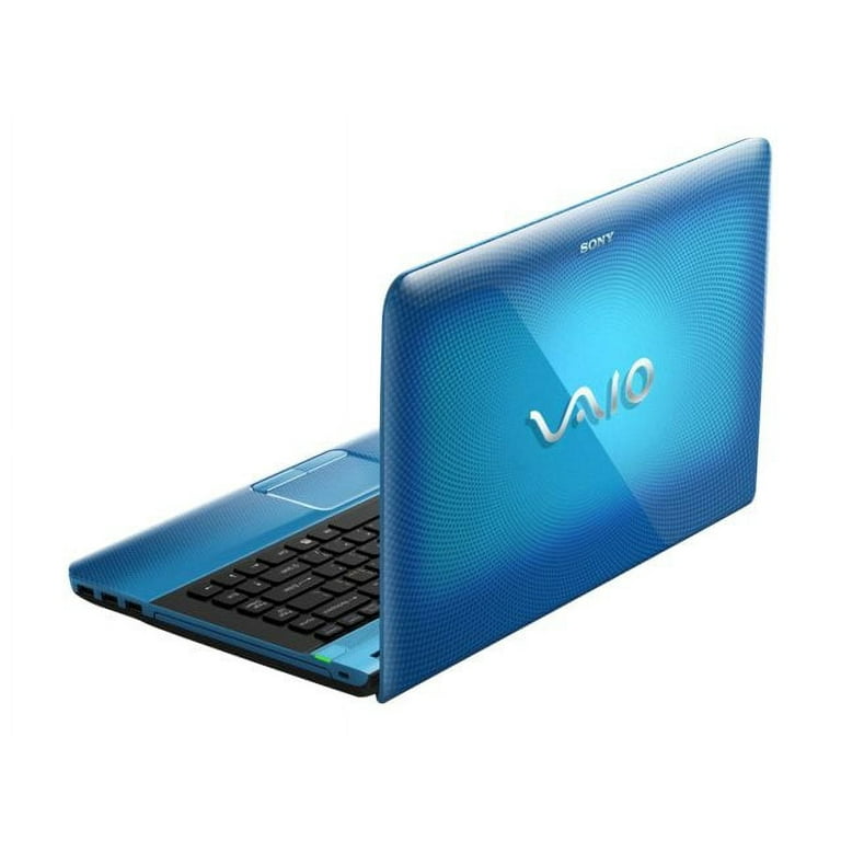 Blue Sony Laptop