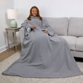 Snuggie Oversized Comfy Wearable Blanket, Adult Size, Super Soft Fleece ...