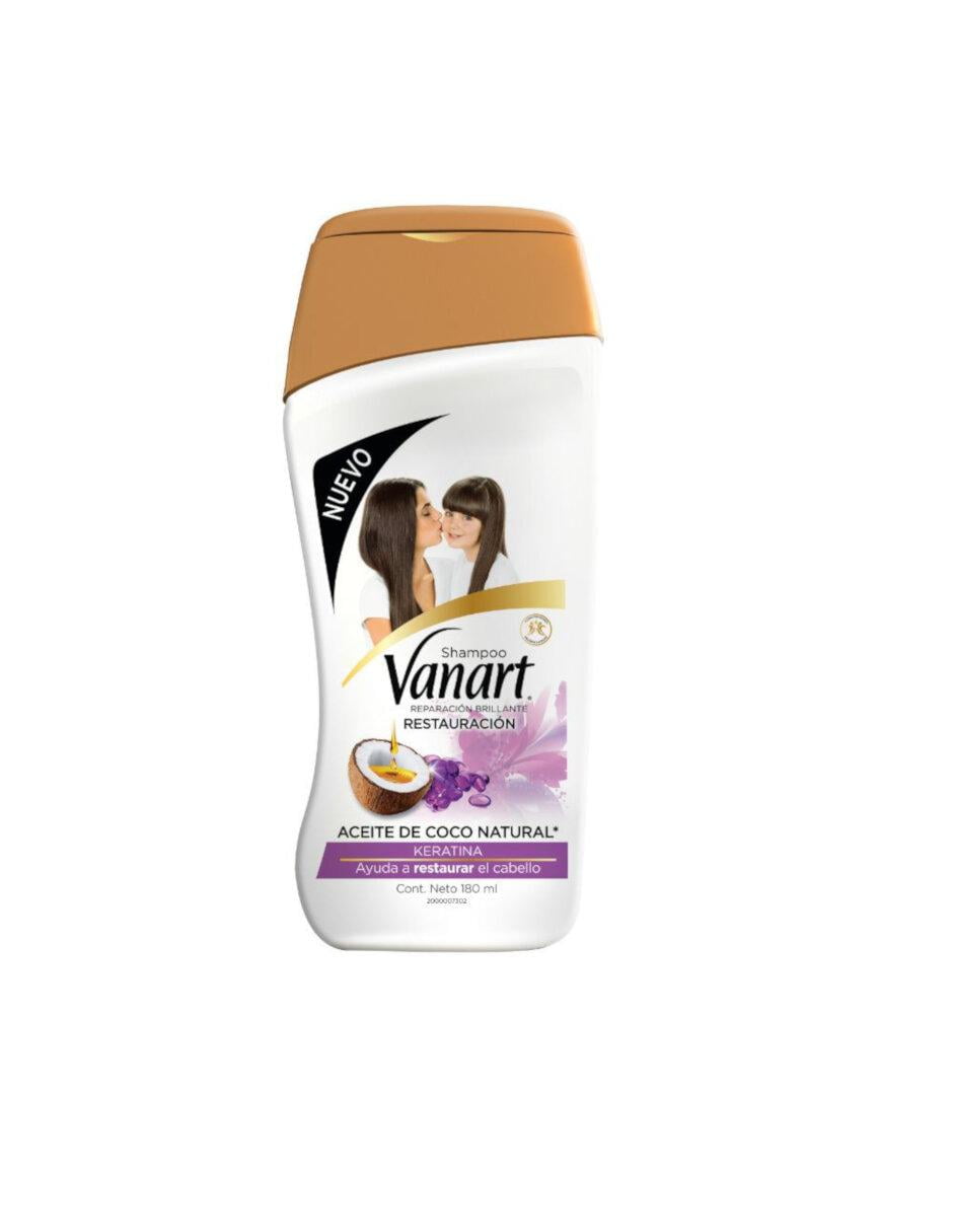 Pack de 12 Shampoo Vanart Restauración Keratina 180 ml Vanart Restauración keratina | Walmart en ...