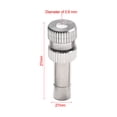 CaraMart 10Pcs 6mm Misting Nozzle Fast Connect Mist Fog Sprayer Spray ...