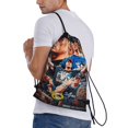 John Wrestler Cena Drawstring Bags Large Capacity Shopping Bag Durable ...