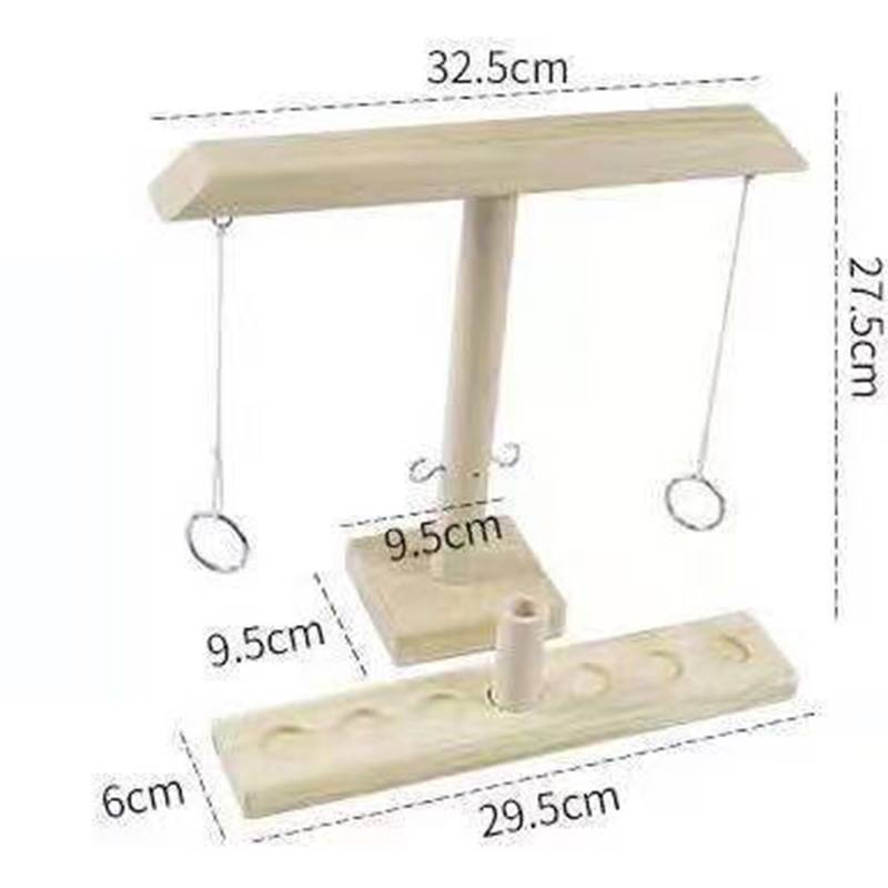 Ring Swing Drinking Game Ring Toss Battle Game Detachable Desktop Play