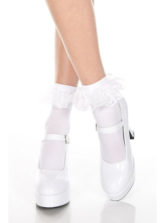 Ruffle Socks Women