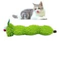 Taolixe Interactive Cat Toy Plush Green Caterpillar with Catnip Improve ...