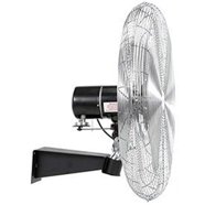 24 Inch Outdoor Wall Mount Oscillating Fan 3 Speed Control on Cord Wall ...
