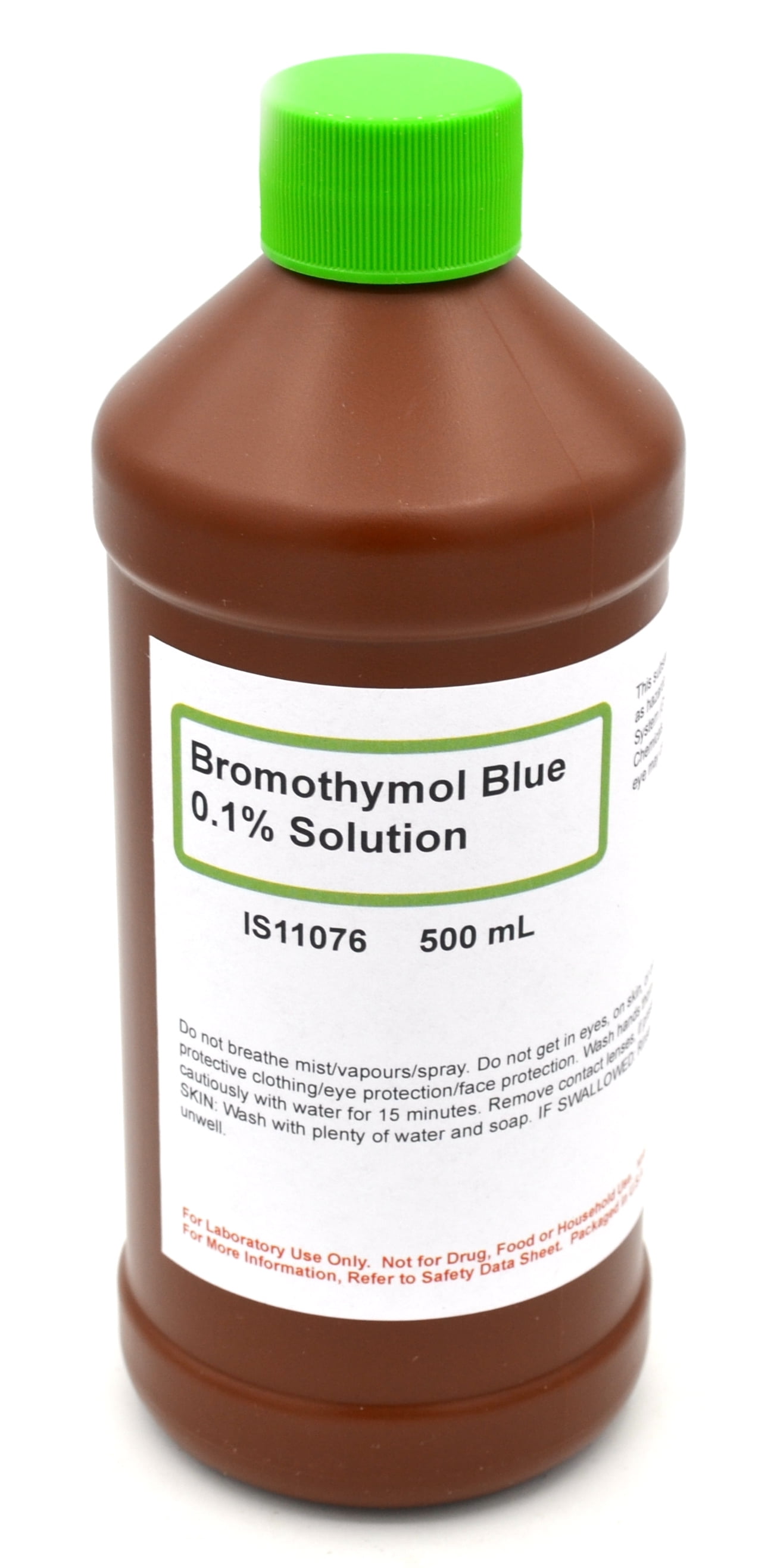 0.1% Aqueous Bromothymol Blue, 500mL - The Curated Chemical Collection ...