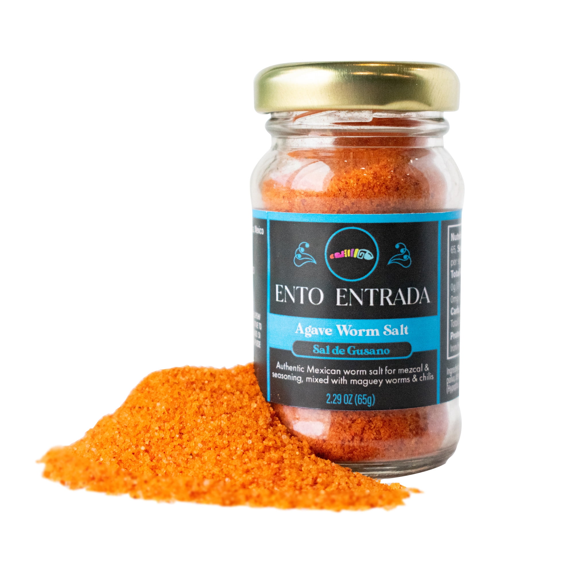 Sal de Gusano, Agave Worm Salt Made with Maguey Worms (Chinicuil ...
