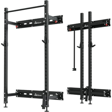 JOMEED Half Rack Squat Rack for Weight Lifting, 1000LBS Capacity Power ...