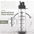 HYDRATE with Style: bkr BPA-Free Glass Water Bottle, 16oz / 500 ml with ...