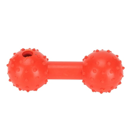 Barbell Dog Chewing Toy,Dog Treat Dispensing Toy Dog Food Dispensing ...