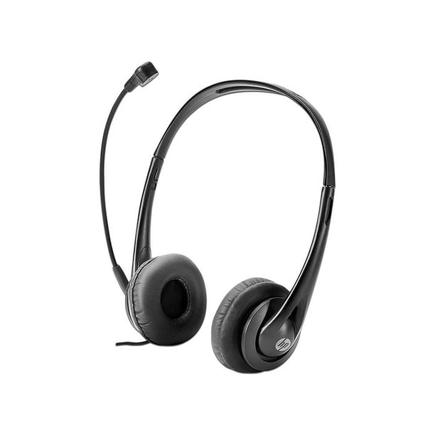 Diadema HP con Micrófono T1A66AA, 3.5 mm, Color Negro. HP T1A66AA ...