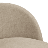 Bouclair Beige Fabric and Wood Stool - Walmart.ca