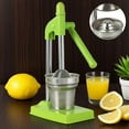 Cast Iron Juicer Hand Press,Easy-to-Clean,Stainless Steel Manual Juicer ...