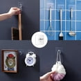 Heavy Duty No Drill Waterproof Wall Hooks, Strong Adhesive, Non ...
