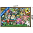 Nickelodeon Spongebob - Character Wall Poster, 22.375" x 34", Framed ...