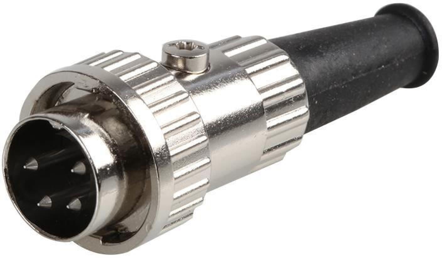 PREHKEYTEC - 4 Pin DIN Plug, Locking - Walmart.com