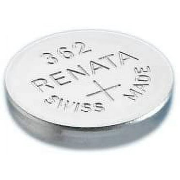 Renata 362 Button Cell watch battery - Walmart.com