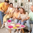 144 Pieces Preppy Smile Party Tableware Sets Including Disposable ...