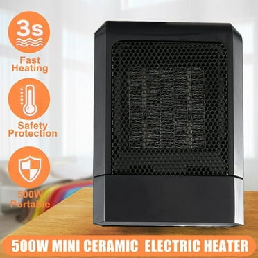 BLACK+DECKER Personal Ceramic 1500W Indoor Electric Desktop Space ...