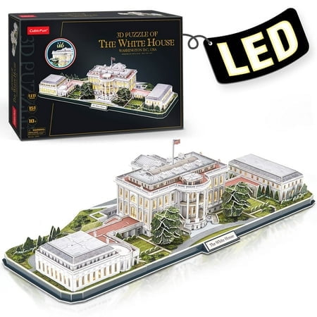 Click here for Cubicfun 3d Puzzles For Adults Led Rotatable White... prices