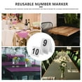 10pcs Acrylic Number Markers Reusable Number Markers Restaurant Table ...