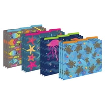 Barker Creek 12 File Folder, 30 Peel & Stick Library Pocket Set ...