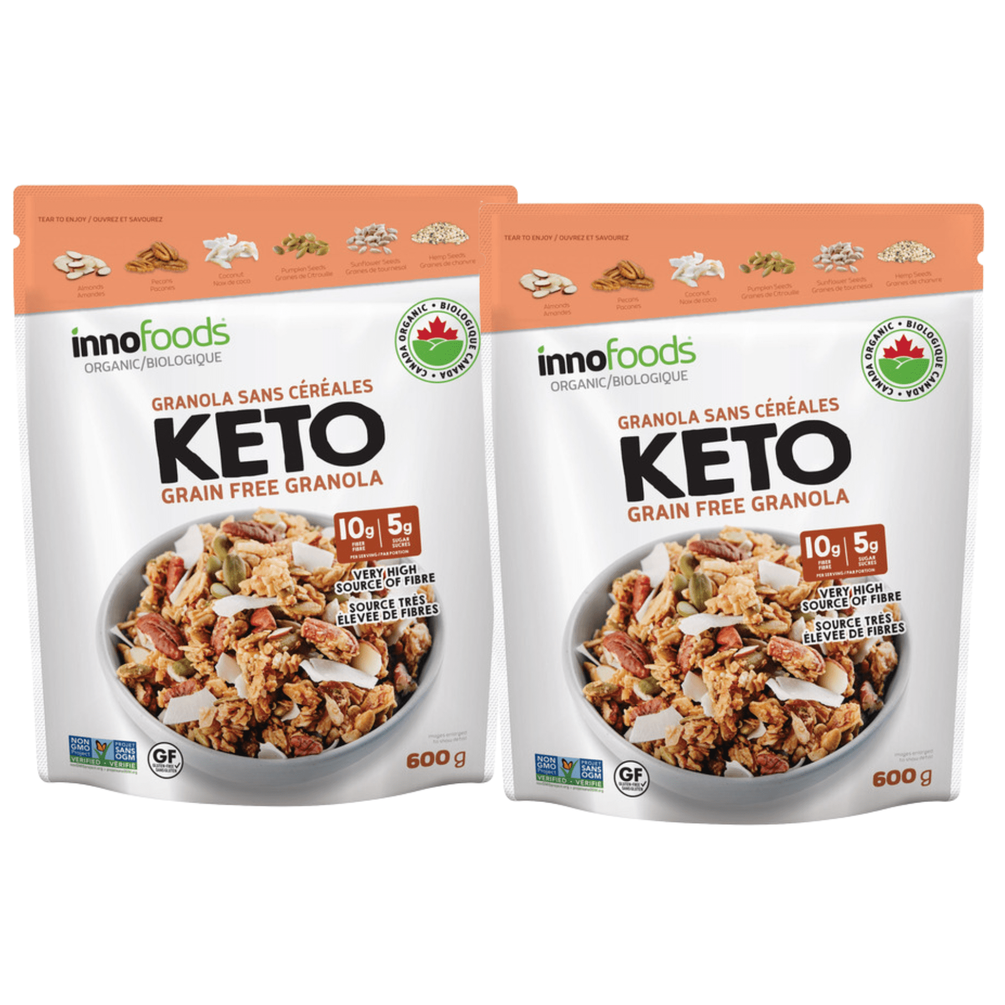 Click here for Innofoods Organic Grain Free Keto Granola - Pack O... prices
